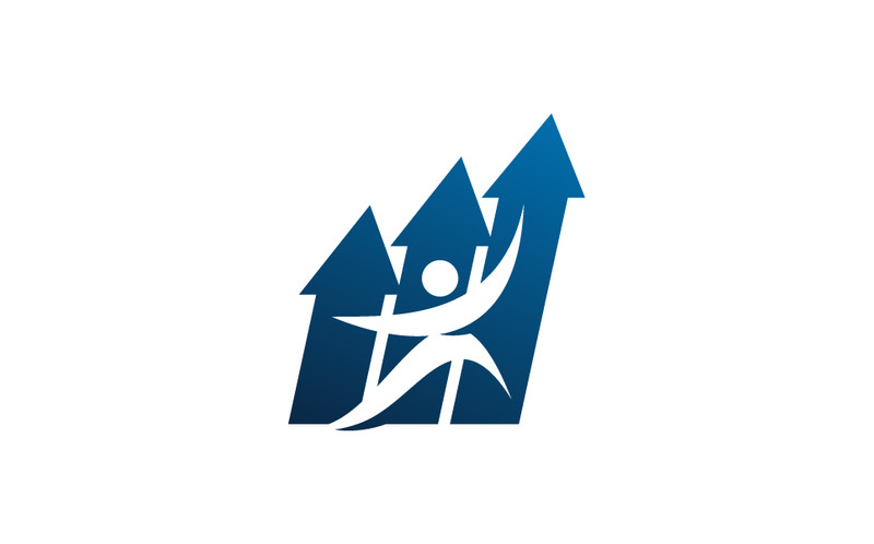 Business Career Success Abstract Logo template