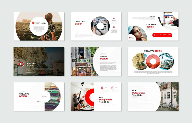Orion PowerPoint Template Template #243725 - TemplateMonster
