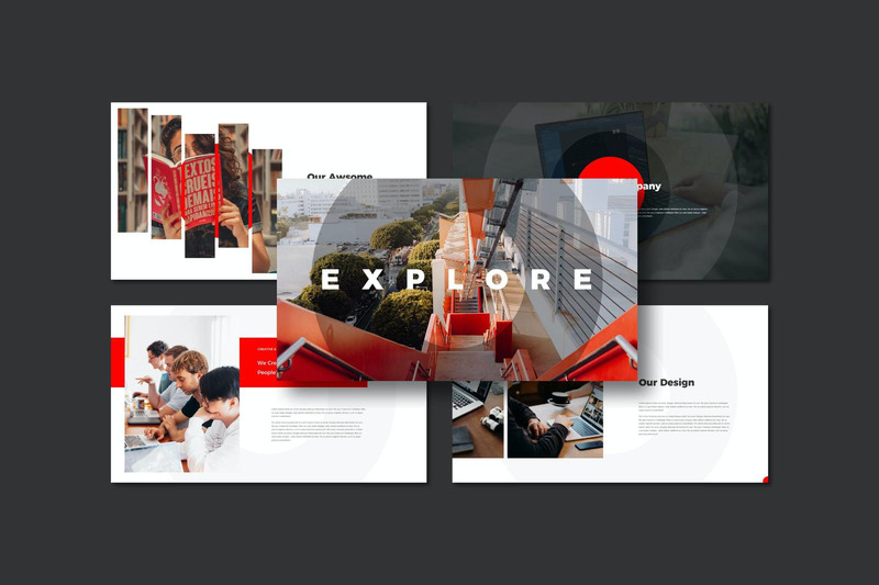 Explore PowerPoint Presentation Template - TemplateMonster