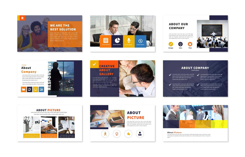 Responsive PowerPoint Presentation Template - TemplateMonster