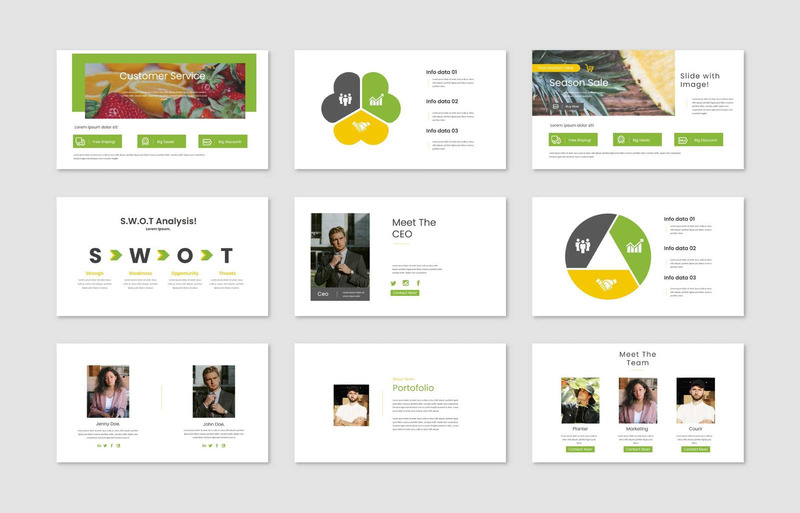 Linggo PowerPoint Presentation Template - TemplateMonster