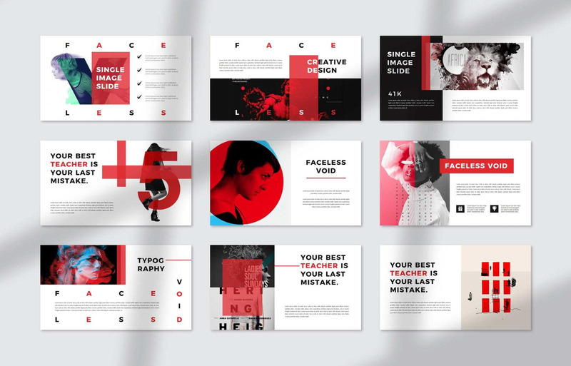 Void Creative PowerPoint Presentation Templates