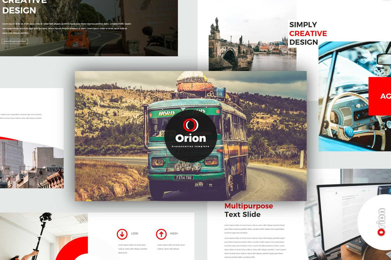 Orion PowerPoint Template Template #243725 - TemplateMonster