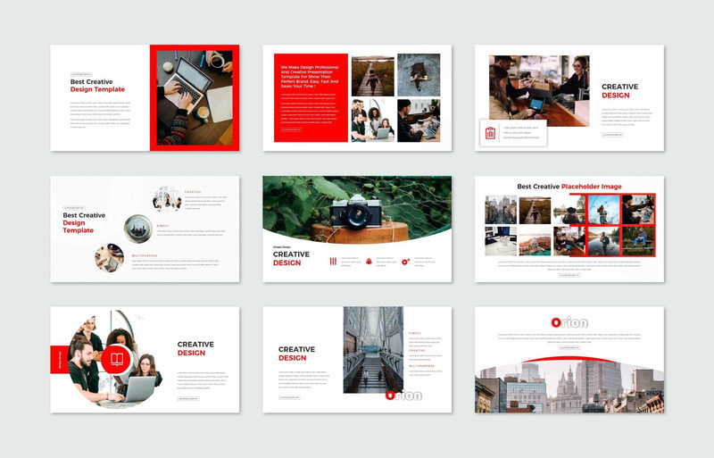 Orion PowerPoint Template Template #243725 - TemplateMonster