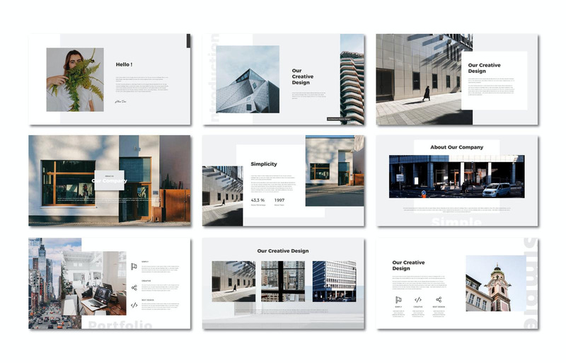 Fractal PowerPoint Presentation Template - TemplateMonster