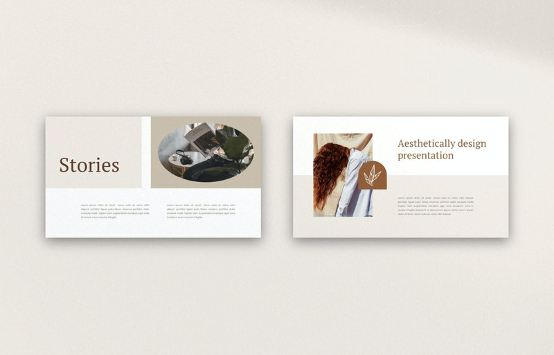 Caroline Multipurpose PowerPoint Template - TemplateMonster