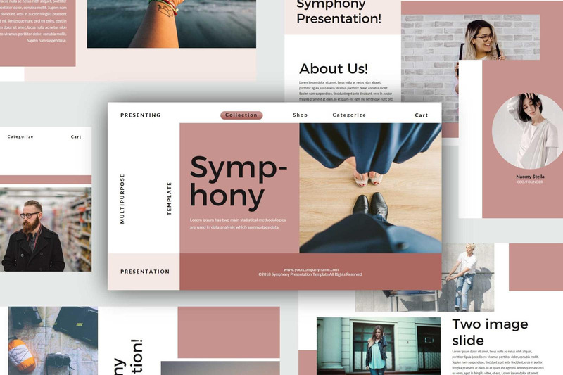 Symphony PowerPoint Presentation Template - TemplateMonster