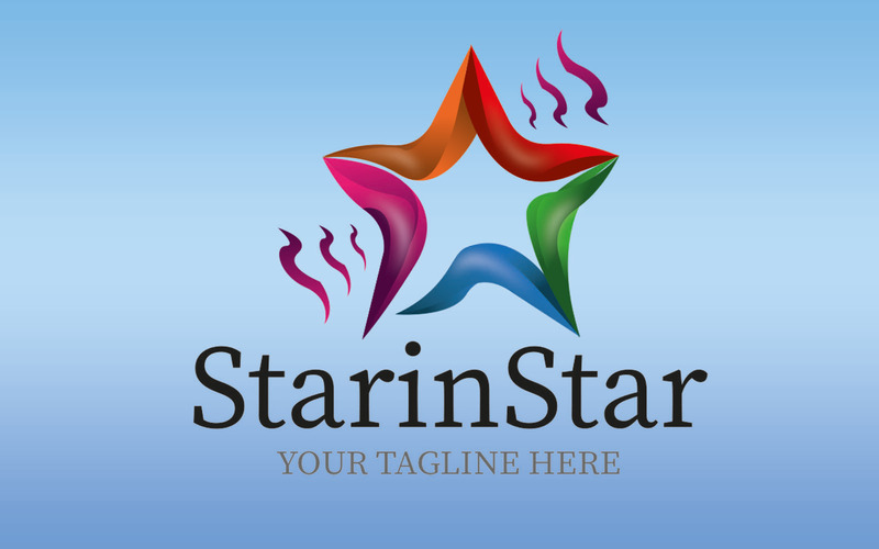 Strain Star Logo Star Symbol Logo #252901 - TemplateMonster