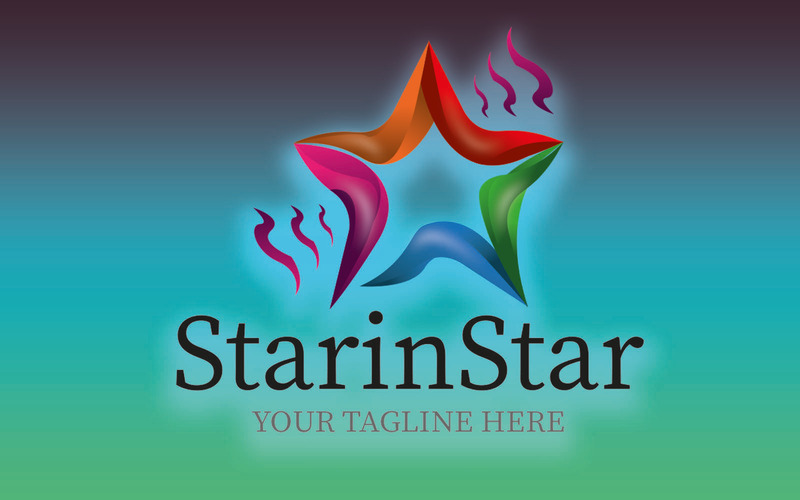 Strain Star Logo Star Symbol Logo #252901 - TemplateMonster