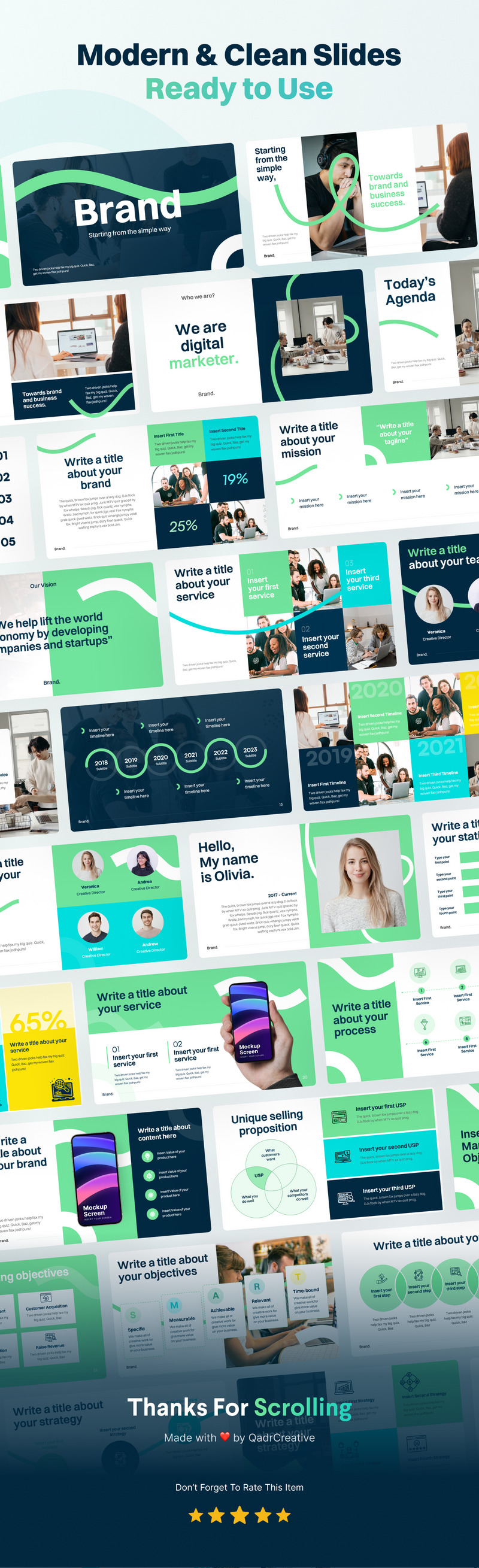 Brandly - Business Marketing Keynote Presentation Template