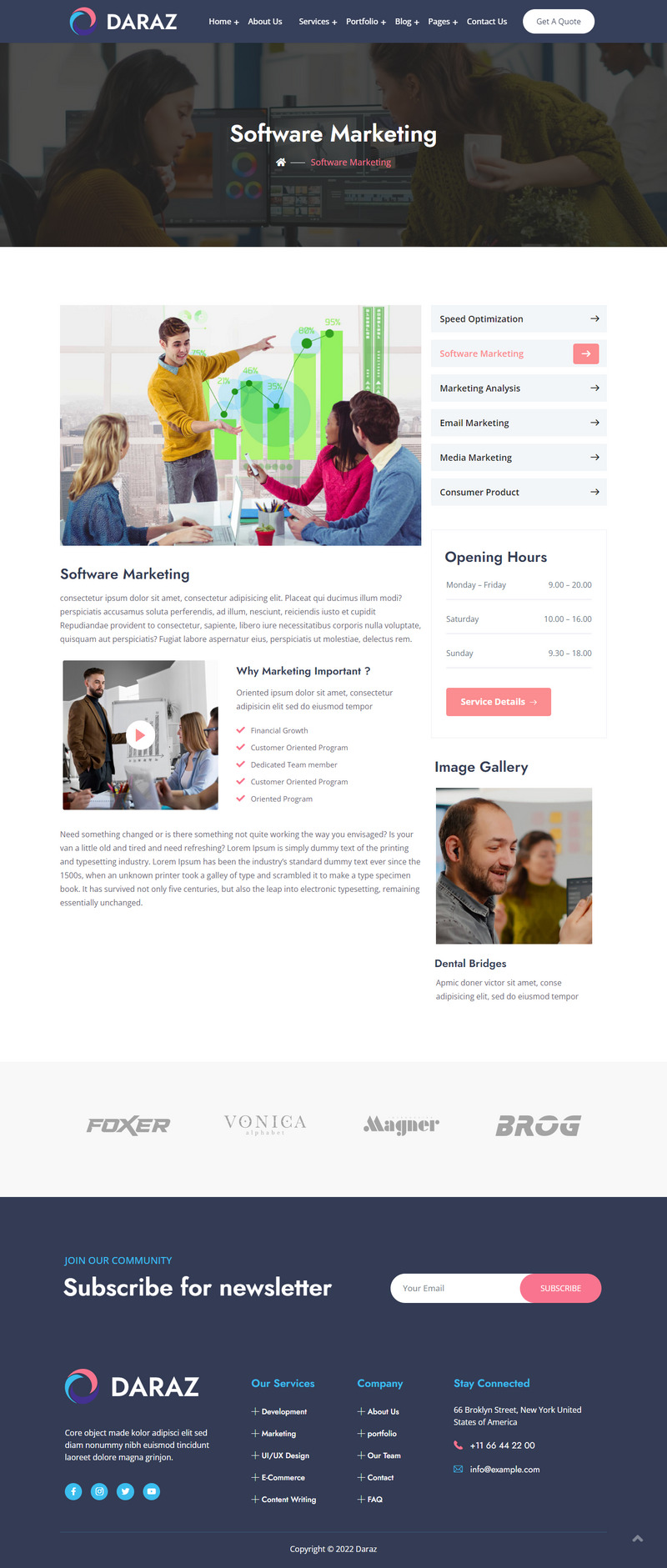 Daraz - Creative Agency Elementor Wordpress Theme