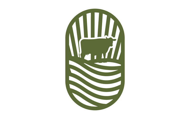 Cattle Farm Creator Logo Template #160437 - TemplateMonster