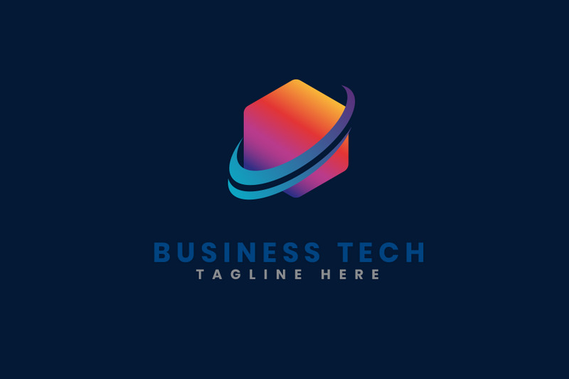 Business Technology App Logo Template - TemplateMonster