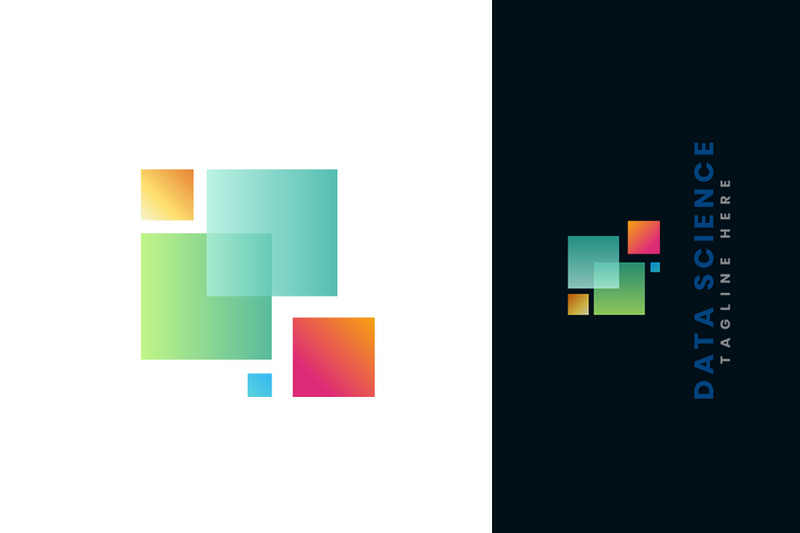 Data Science Logo Template #163353 - TemplateMonster