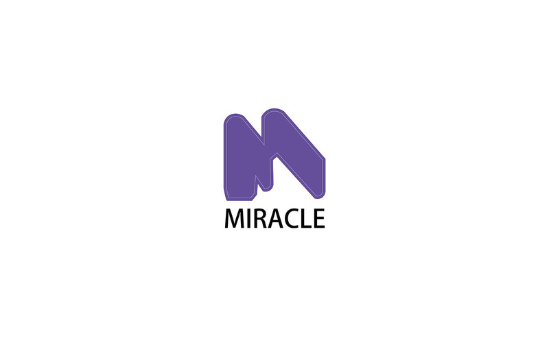 Miracle - M Logo Design Logo Vector Design Modern Template Graphic ...