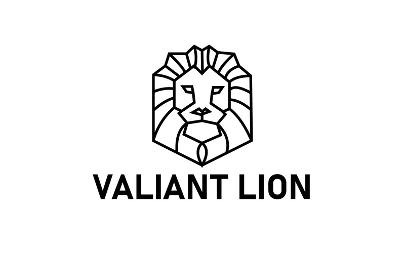 Valiant Lion Free Logo Animal Vector Modern Template Business Colorful ...