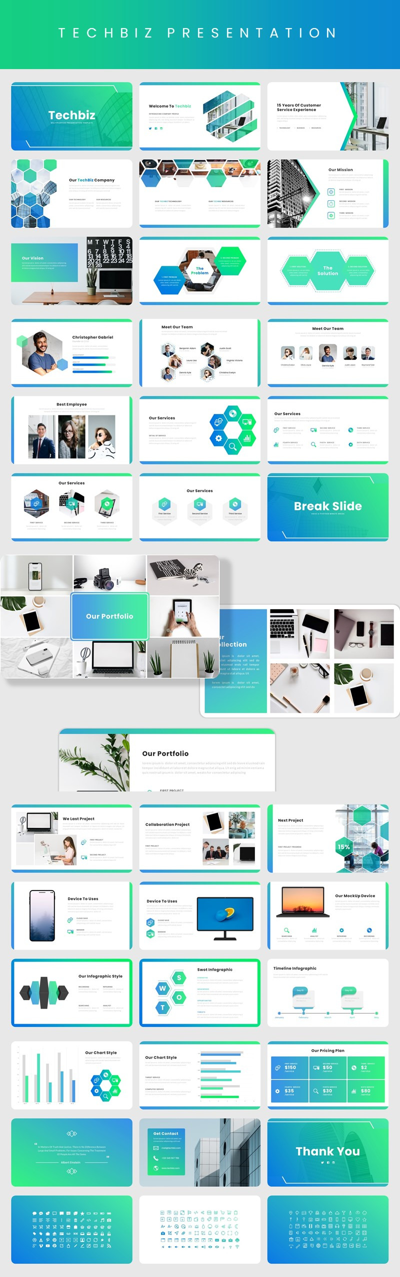 Techbiz - Multipurpose Business Keynote Template