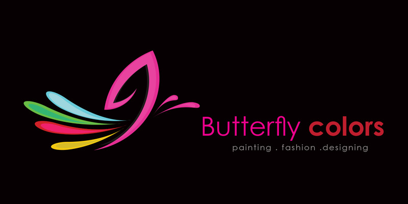 Creative Butterfly Colors Logo #285715 - TemplateMonster