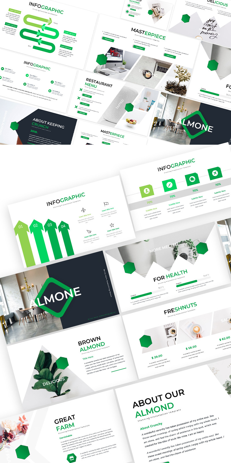 Almone Stunning Powerpoint Template #272929 - TemplateMonster