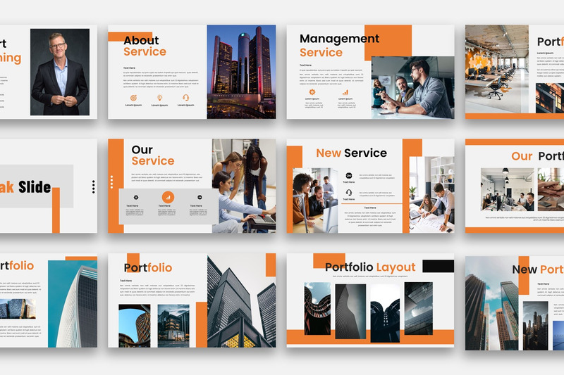 Сверкающий бизнес шаблон Keynote 344192 Templatemonster