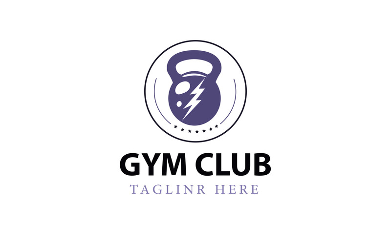 Professional logo design for all gyms - TemplateMonster