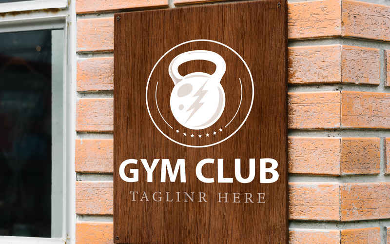 Professional logo design for all gyms - TemplateMonster