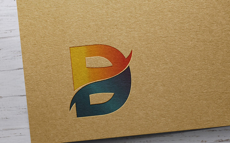 FREE D Letter Logo Design in a Modern Minimalist Style