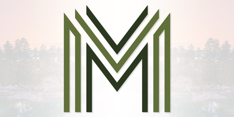 Modern Minimalist M Letter Logo Design - TemplateMonster
