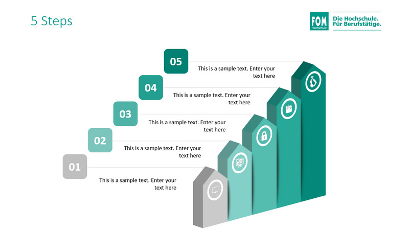 FOM Tasarımında Düzenlenebilir PowerPoint Şablonları