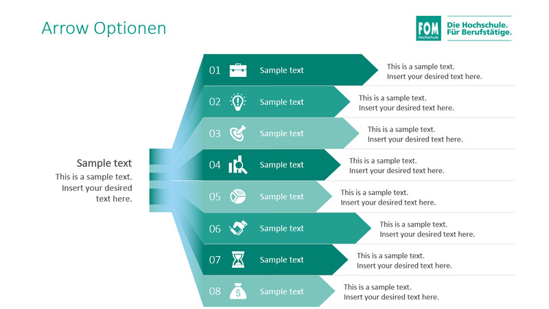 FOM Tasarımında Düzenlenebilir PowerPoint Şablonları