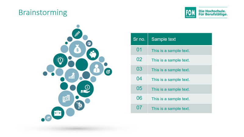 FOM Tasarımında Düzenlenebilir PowerPoint Şablonları