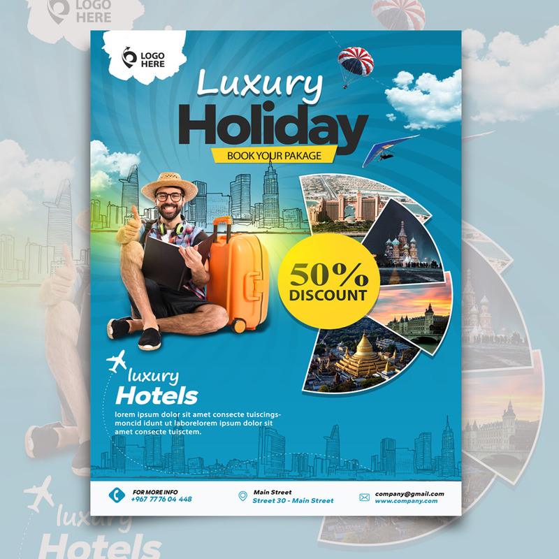 Travel Agency Flyer Template - Another Template
