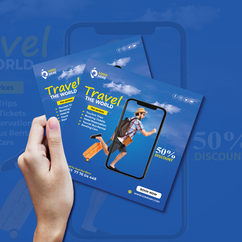 Flyer Template - Travel Agency - Travel Guide