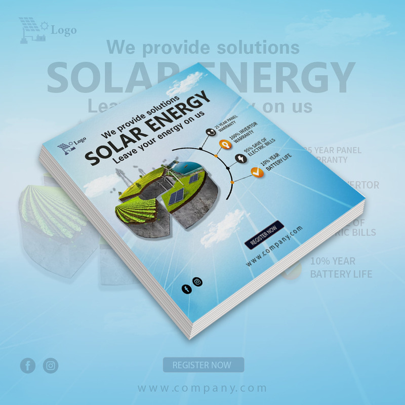 Renewable Solar Square Flyer Template - Other