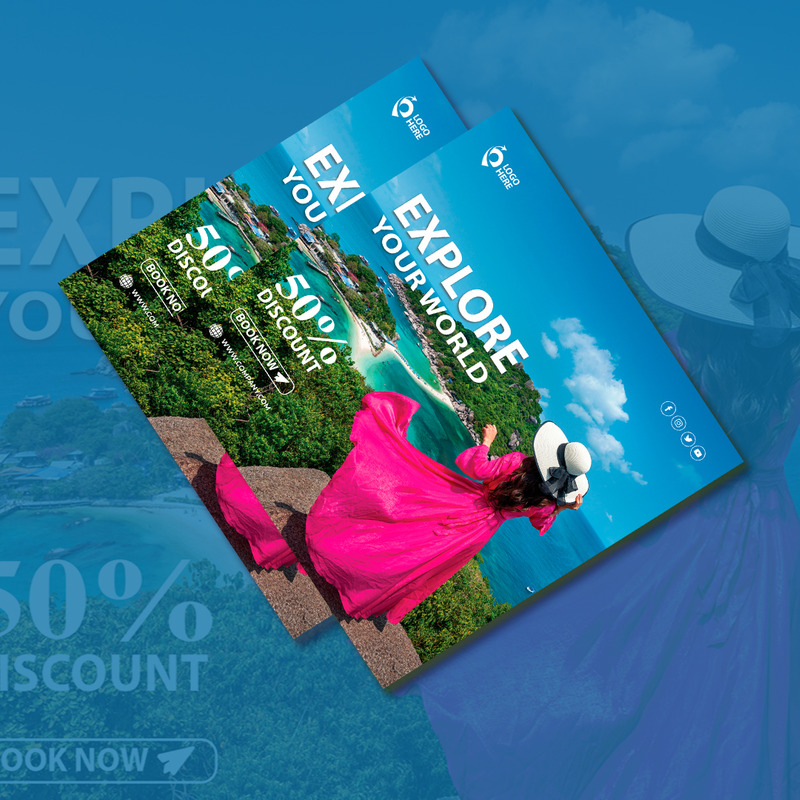 Flyer Template - Modern Travel Agency - Tour Packages