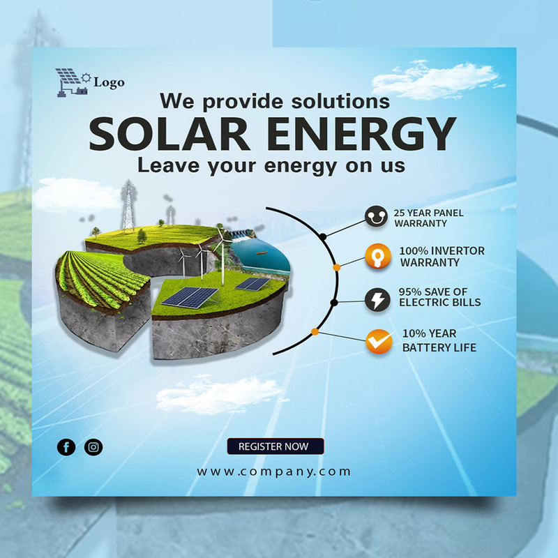 Renewable Solar Square Flyer Template - Other