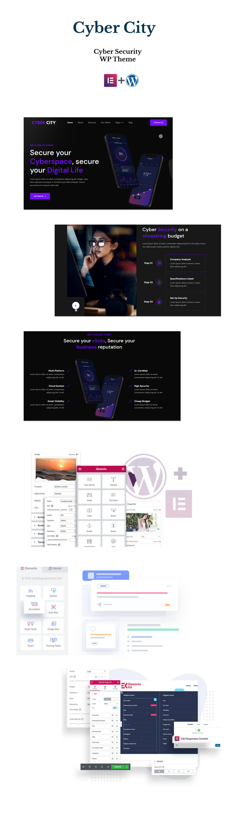 Cyber City - Cyber Security Services WordPress Theme