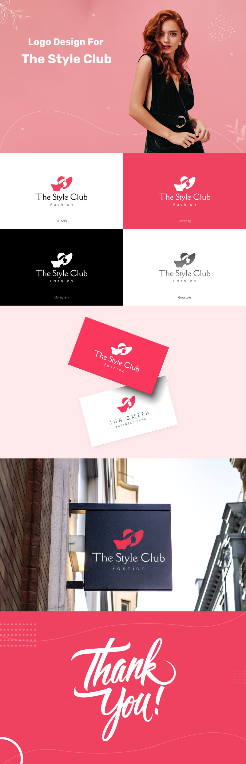 The Style Club - Logo and Branding Template - TemplateMonster