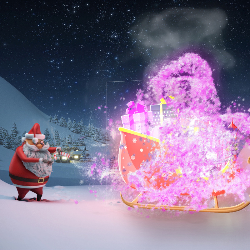 Santa Christmas Magic in After Effects - TemplateMonster
