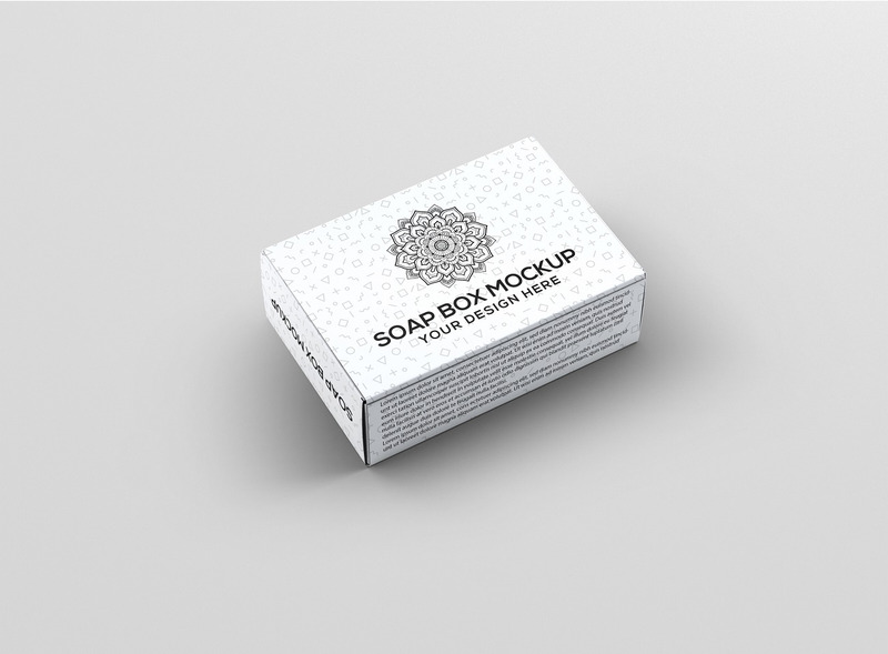 Soap - Soap Bar Package Mock-Up #343712 - TemplateMonster