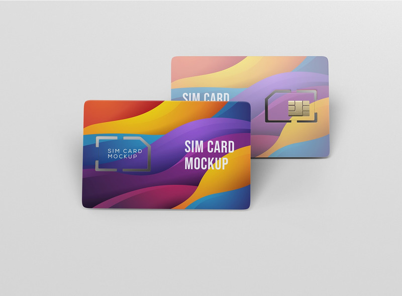 Sim Card - Sim Card Mockup #343609 - TemplateMonster