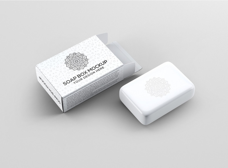 Soap - Soap Bar Package Mock-Up #343712 - TemplateMonster