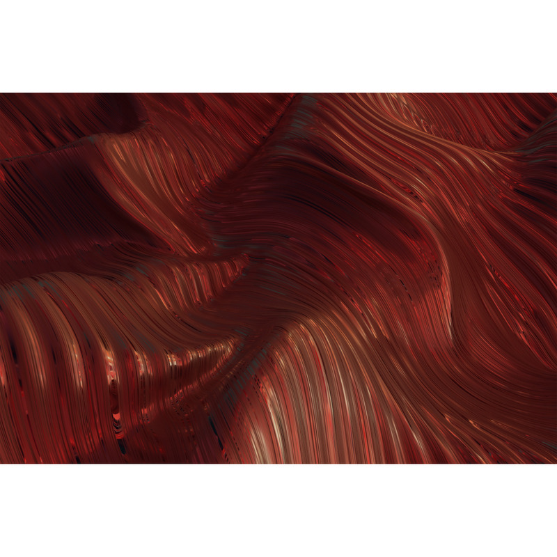 Abstract 3d Wavy Striped Backgrounds Warm Colors