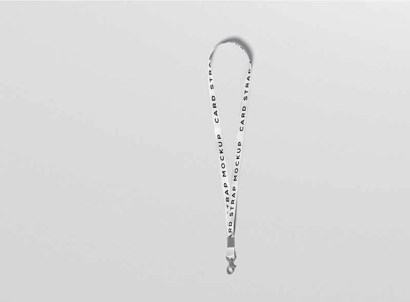 Lanyard Card Strap Mockup #342379 - TemplateMonster