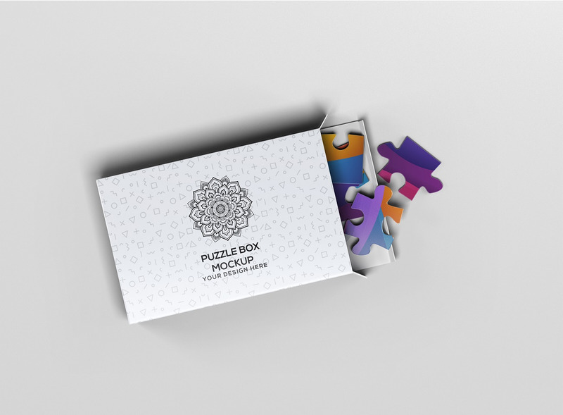 Puzzles 15 Pieces Mock-Up #343199 - TemplateMonster
