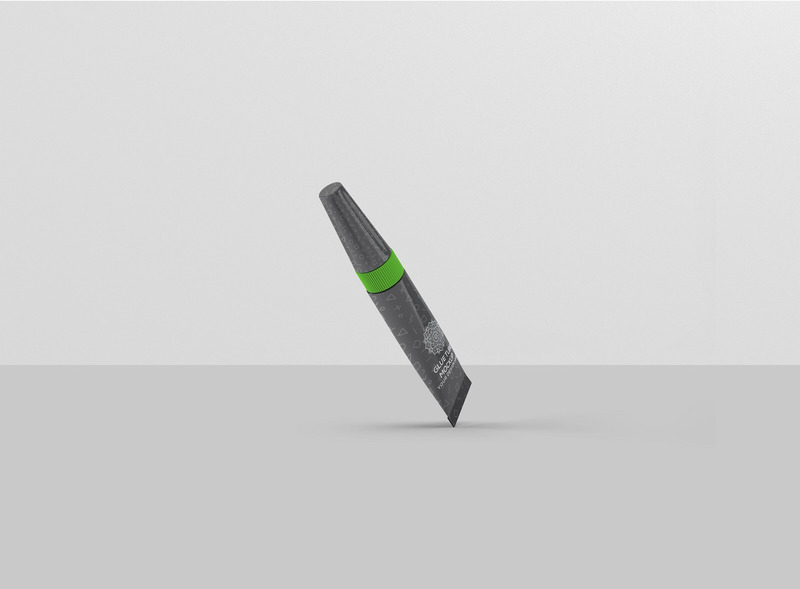 Super Glue Packaging Mockup #344200 - TemplateMonster