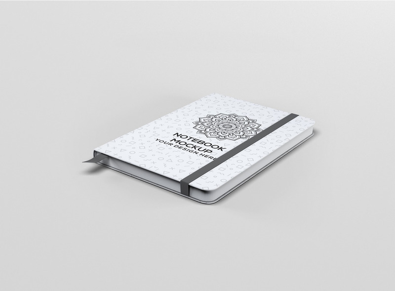 NoteBook - Notebook Mockup #342842 - TemplateMonster