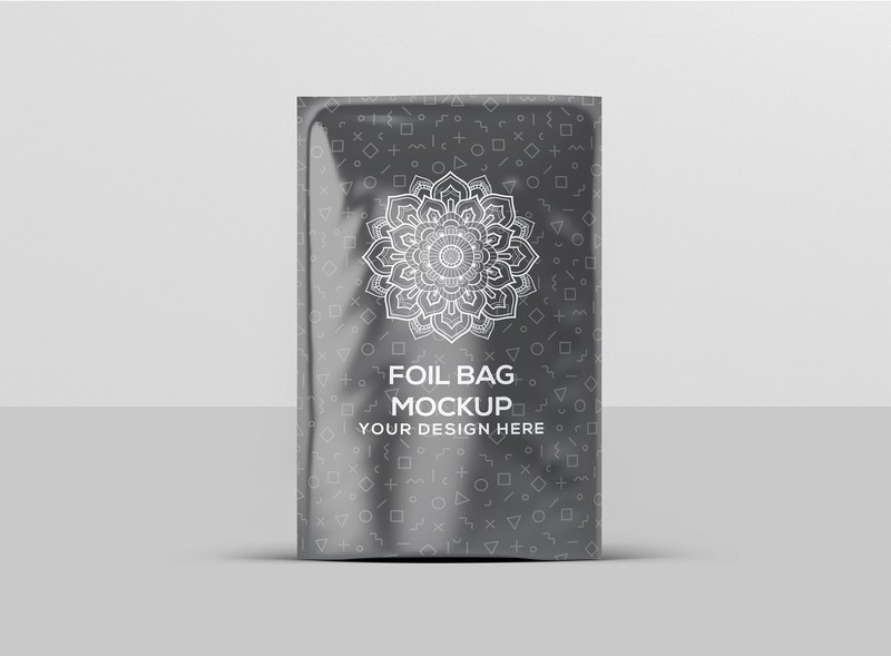 Foil Bag - Foil Bag Mockup #342359 - TemplateMonster