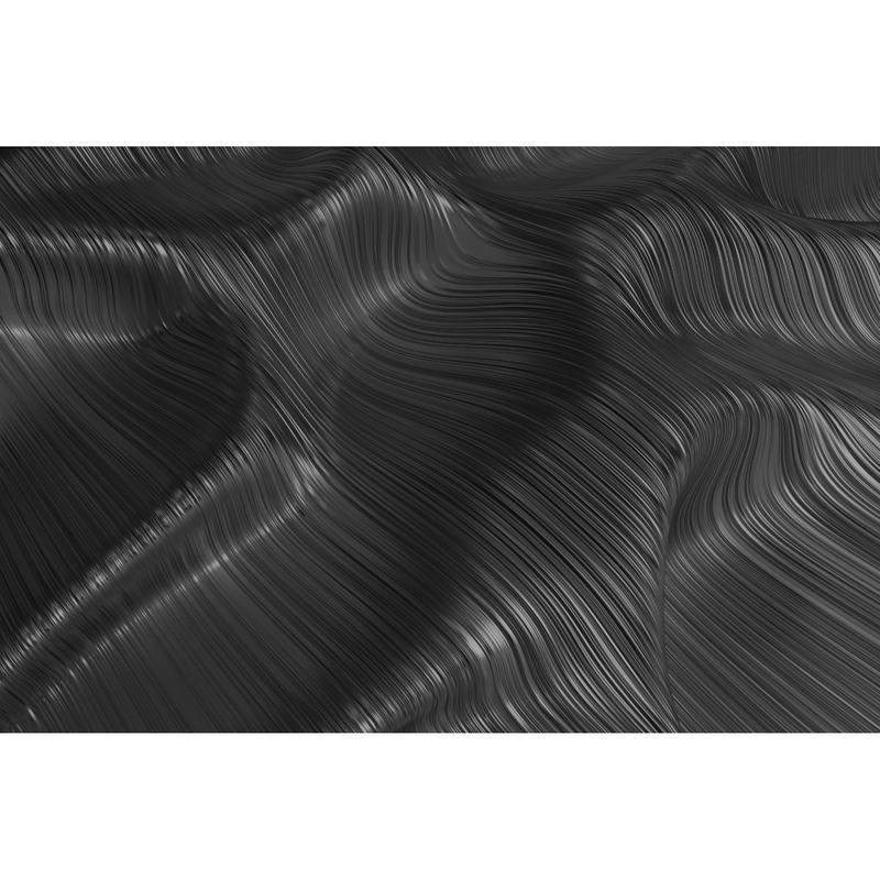 Abstract 3d Wavy Lines Background Silver Color