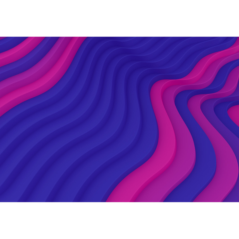 Abstract 3d Wavy Striped Backgrounds Vol.4 - TemplateMonster